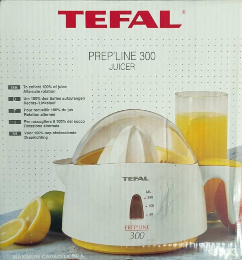 Tefal Prep'Line 300 Juicer, TV & Home Appliances, Kitchen Appliances, Juicers, Blenders ...