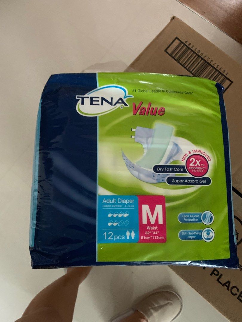 Tena Adult Diapers, Health & Nutrition, Medical Supplies & Tools on ...