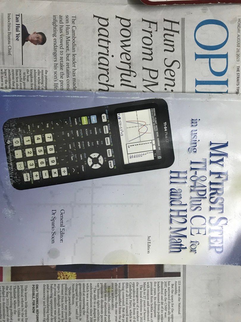 Texas Instrument CalculatorTI 84 Plus CE for H1 and H2 Math, Hobbies ...