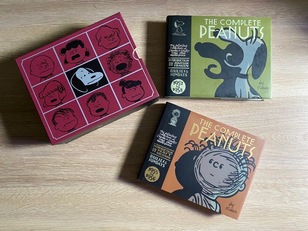 The Complete Peanuts Boxset : 1955-1958 / Snoopy Comic, Hobbies & Toys ...