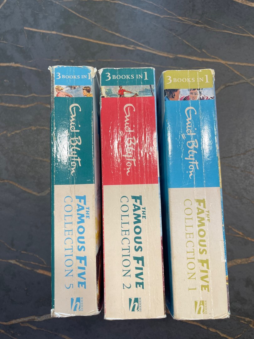 The Famous Five Collection 1, 2 and 5 - Enid Blyton, Hobbies & Toys ...