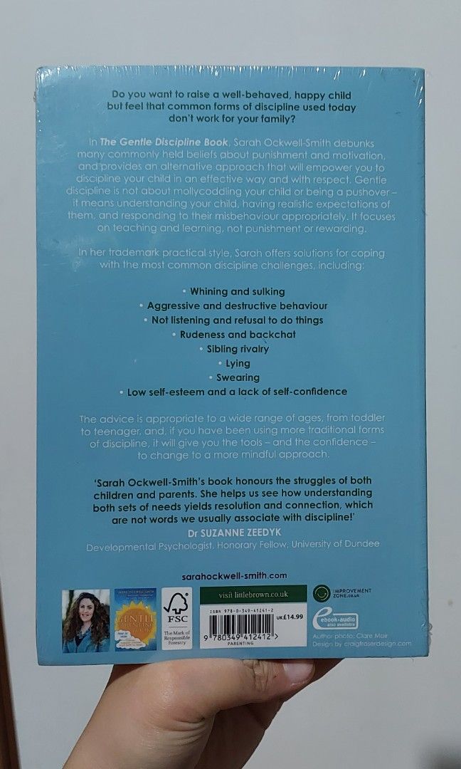 The Gentle Discipline Book by Sarah Ockwell-Smith Original Buku ...