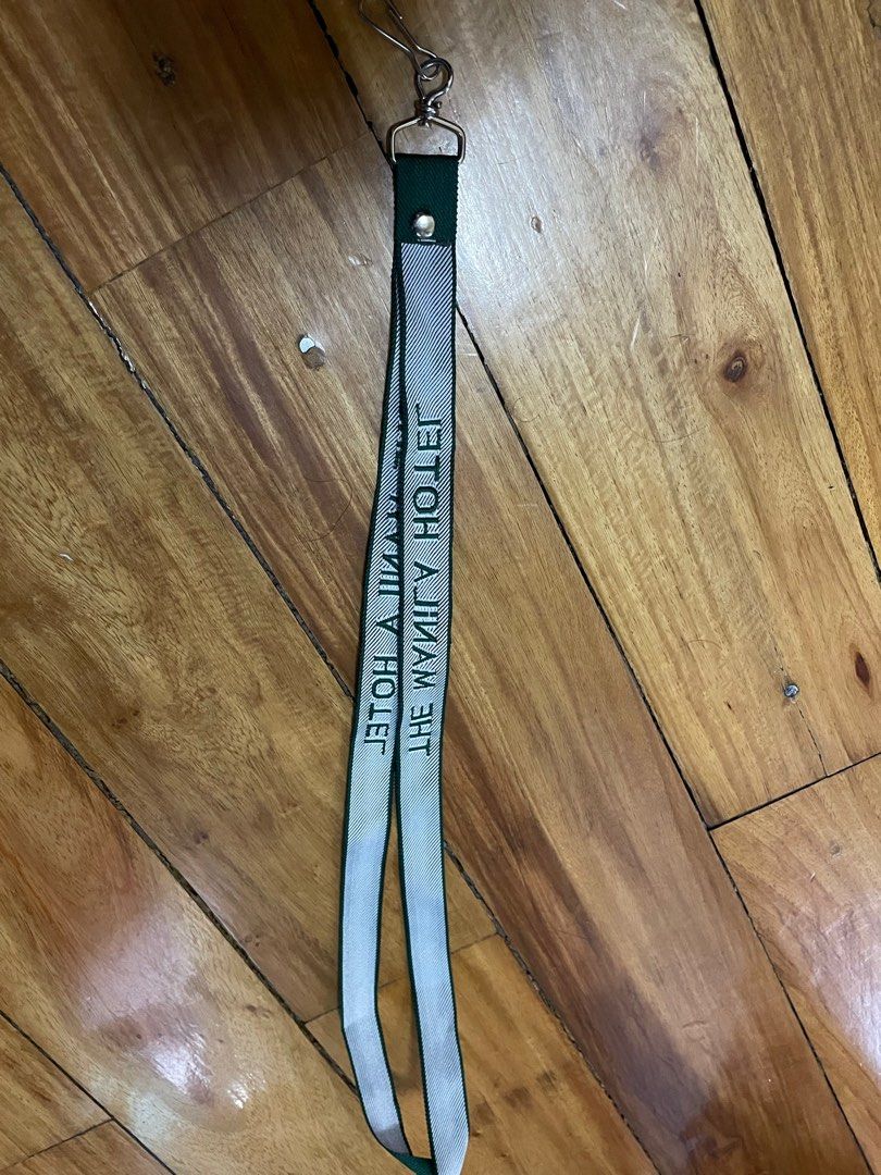 The Manila Hotel Lanyard, Hobbies & Toys, Stationary & Craft, Other ...