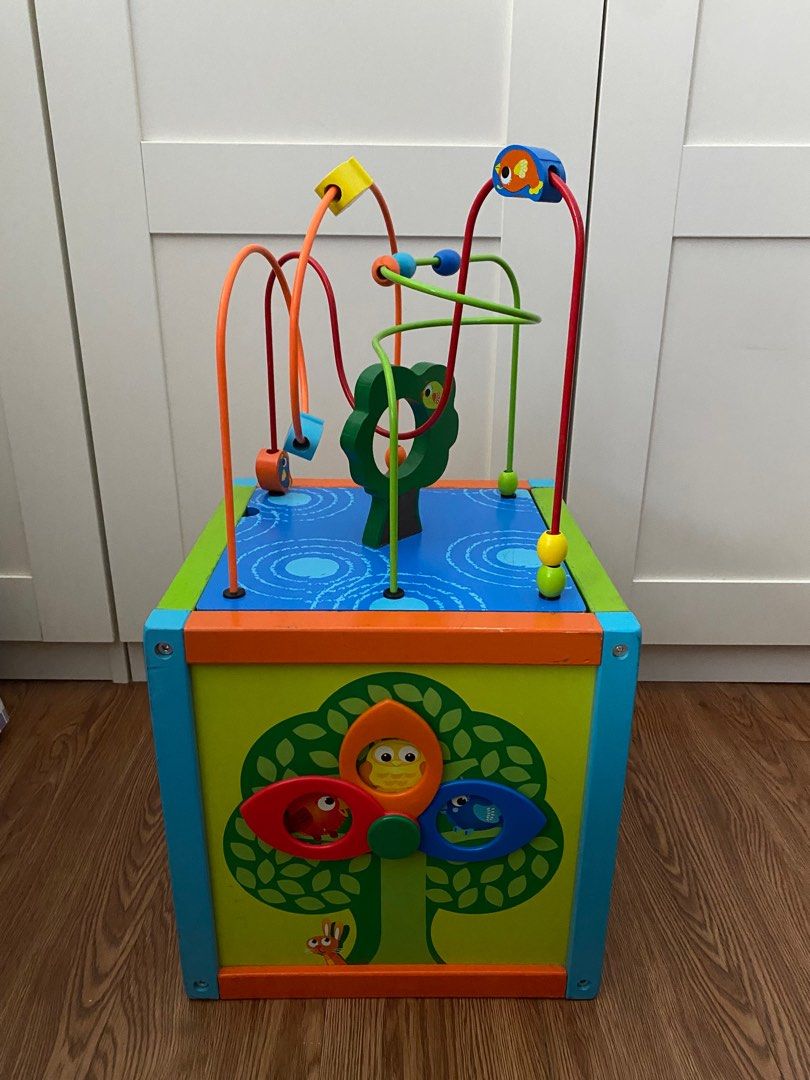 ToysRus wooden giant activity box, Babies & Kids, Infant Playtime on ...