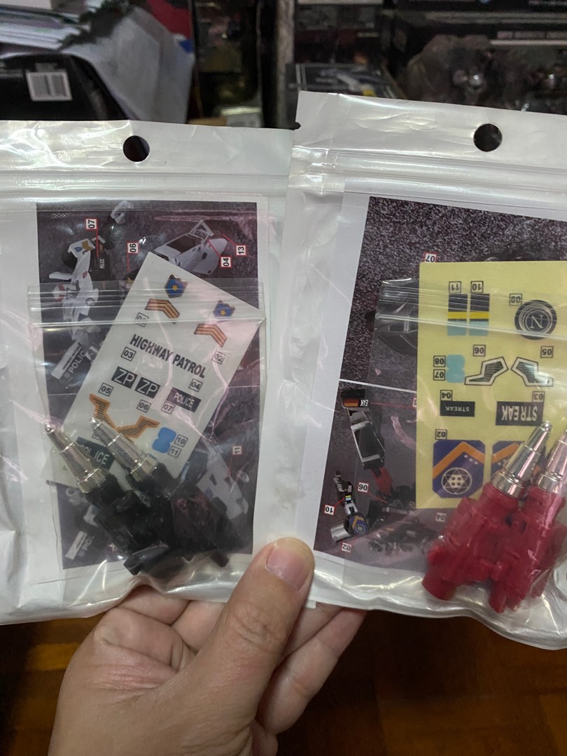 Transformers Masterpiece MP Prowl and Bluestreak 3rd Party Add On ...