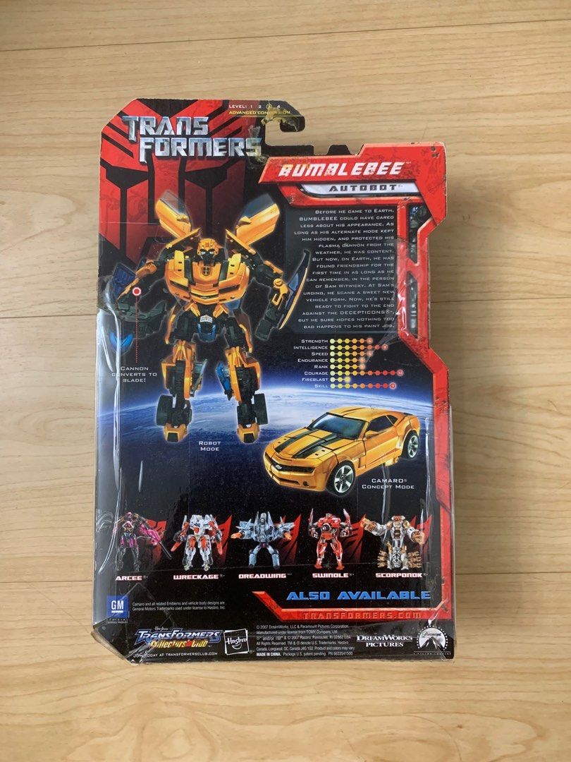 Transformers Takara Bumblebee Deluxe Class 2009, Hobbies & Toys, Toys ...