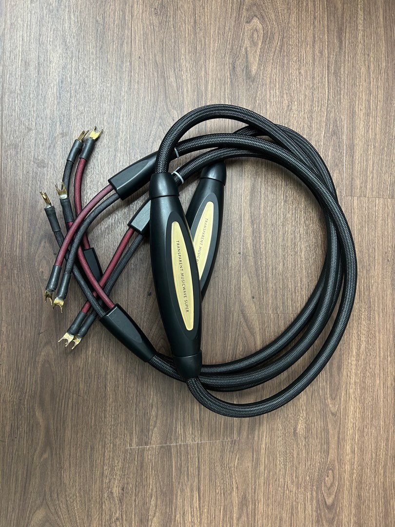 Transparent Musicwave Super MM2 Speaker Cables, Audio, Soundbars ...