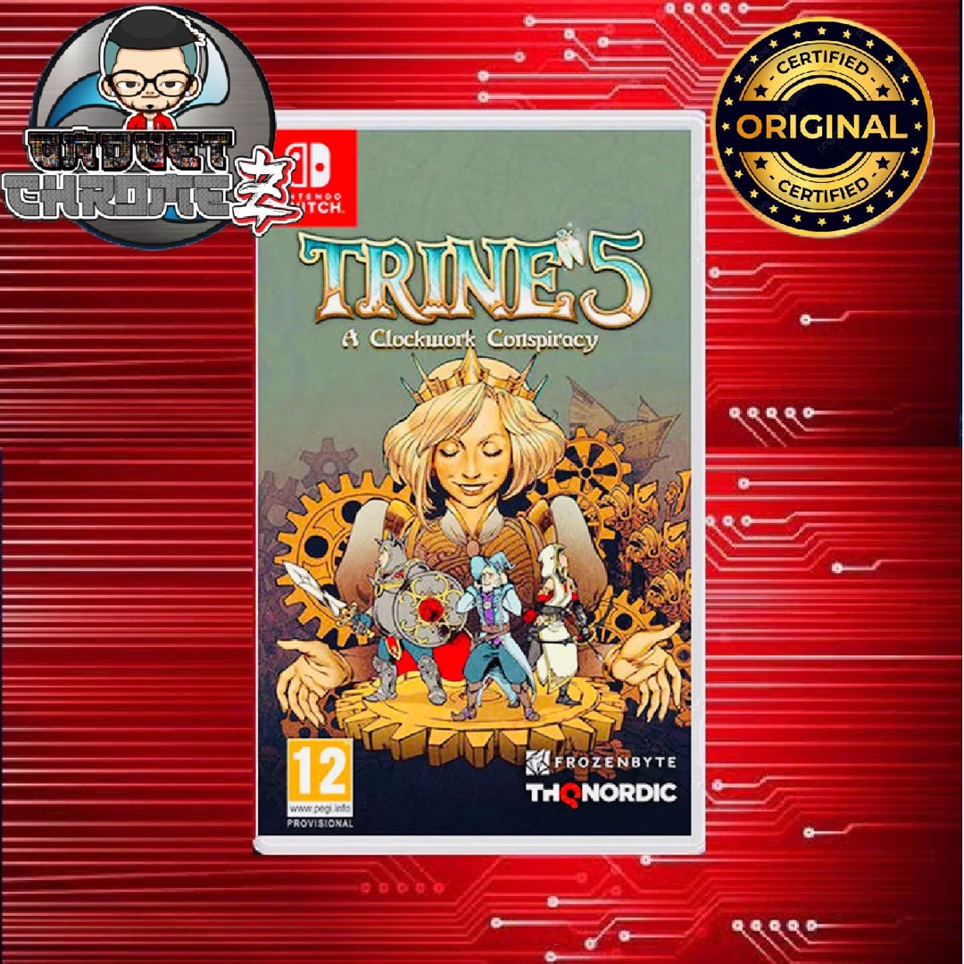 Trine 5 A Clockwork Conspiracy | Nintendo Switch Game | BRANDNEW, Video ...