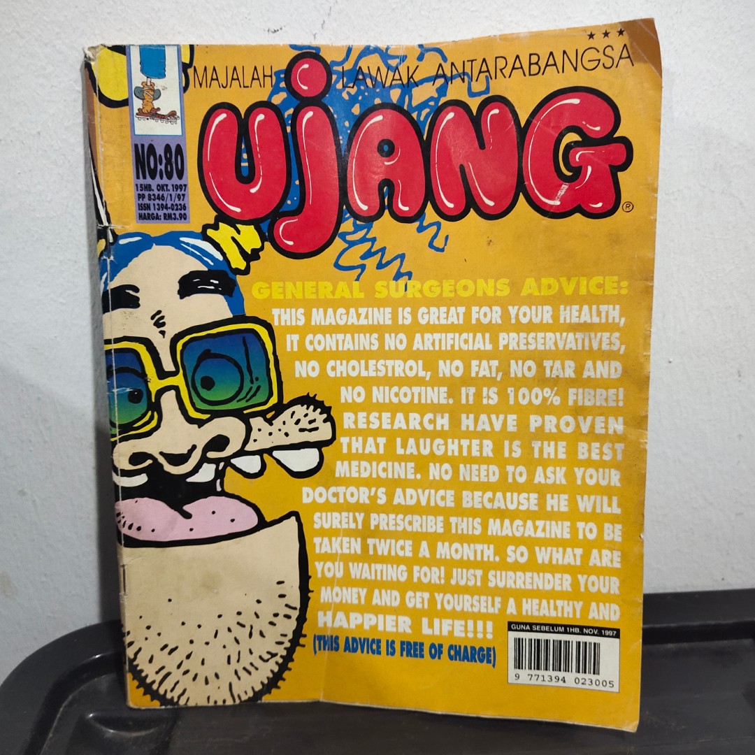 Ujang No 80 / 15 Okt 1997 #37, Hobbies & Toys, Books & Magazines ...