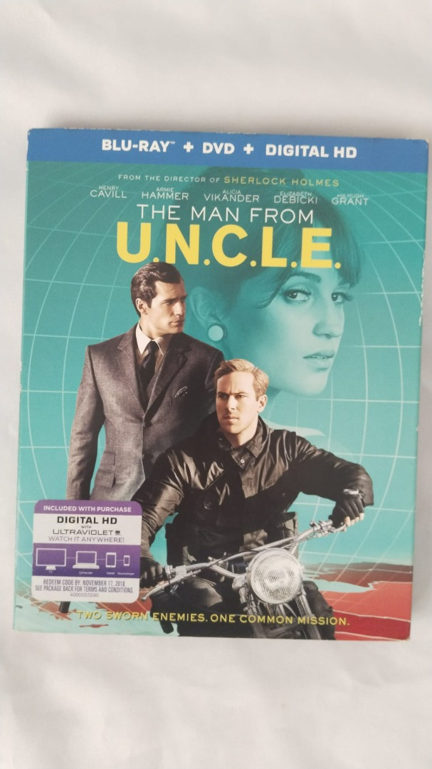 U.N.C.L.E Blu Ray movie, Hobbies & Toys, Music & Media, CDs & DVDs on ...