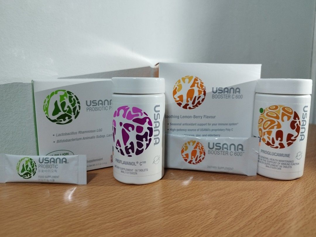 Usana Immune System Pack, Health & Nutrition, Health Supplements ...