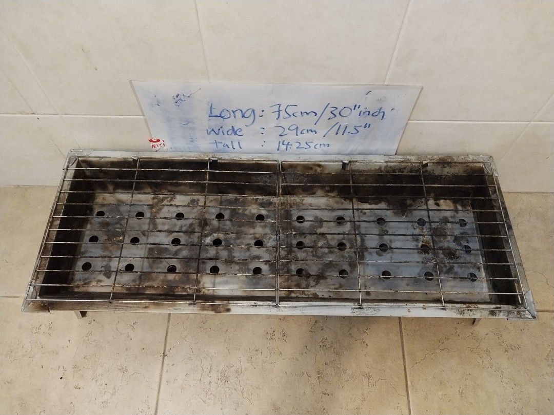 75cm BBQ grill stove burner barbecue,pembakar satay sate ayam barbekiu ...