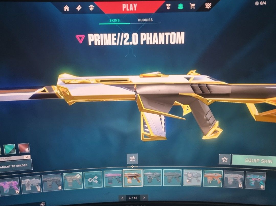 Valorant acc with recon and protocol phantom, Video Gaming, Video Games ...