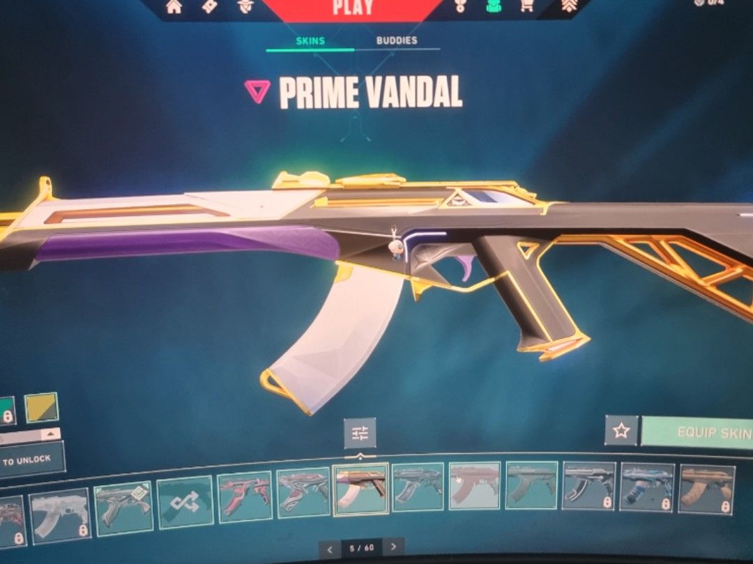 Valorant acc with recon and protocol phantom, Video Gaming, Video Games ...