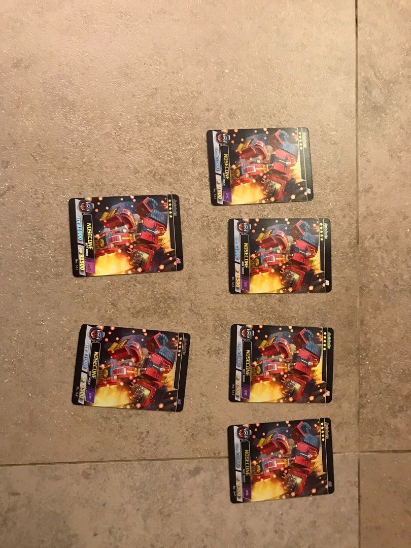 Vanch card Transformers 變形金剛card x1 or x2, 興趣及遊戲, 玩具 & 遊戲類 - Carousell