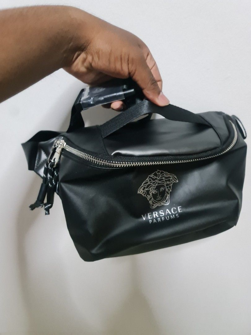 VERSACE POUCH, Women's Fashion, Bags & Wallets, Purses & Pouches on ...