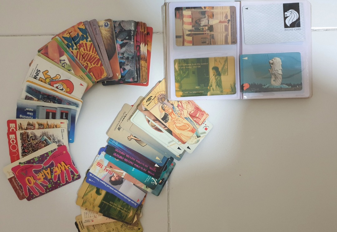 Vintage Assorted Singapore Phone Cards, Hobbies & Toys, Memorabilia ...