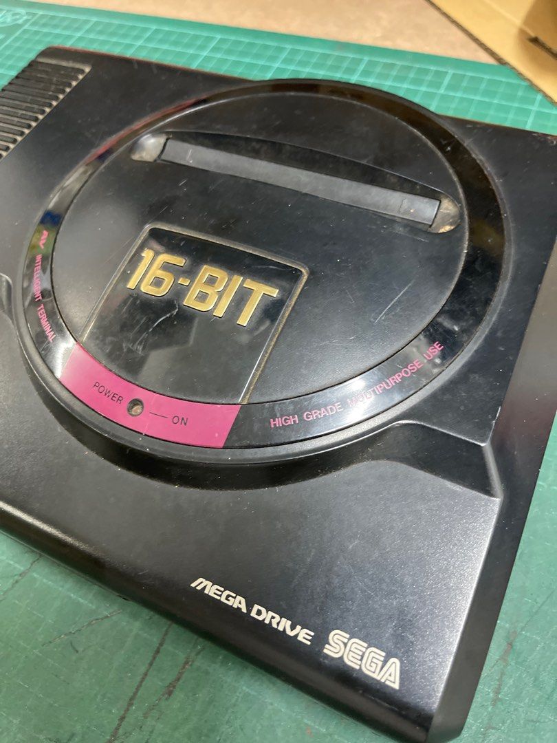 Vintage Mega Drive Sega 16 bit, Video Gaming, Video Game Consoles ...