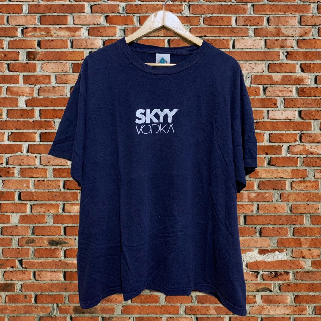 Vintage Skyy Vodka Liquor Tee on Carousell