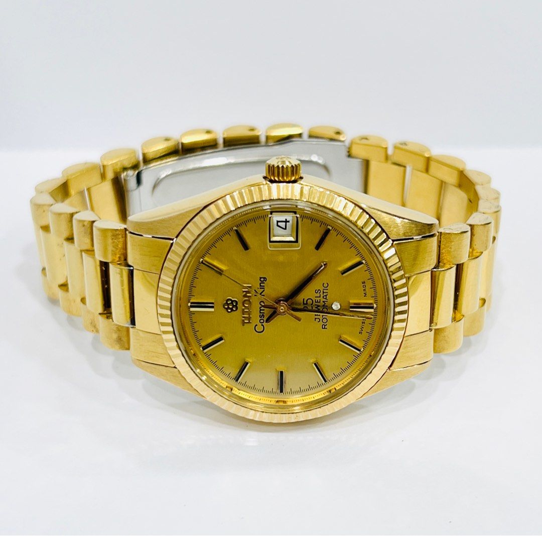 Vintage Titoni Cosmo-King Boy Size Automatic Watch(W0783), Men's ...