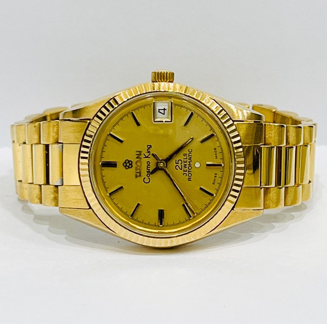 Vintage Titoni Cosmo-King Boy Size Automatic Watch(W0783), Men's ...