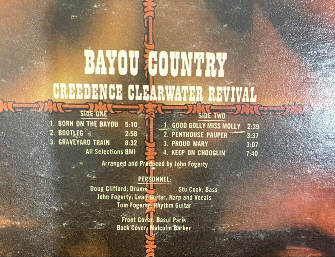 Vinyl / LP: rock - Creedence Clearwater Revival Bayou Country US First Pressing Fantasy Blue ...