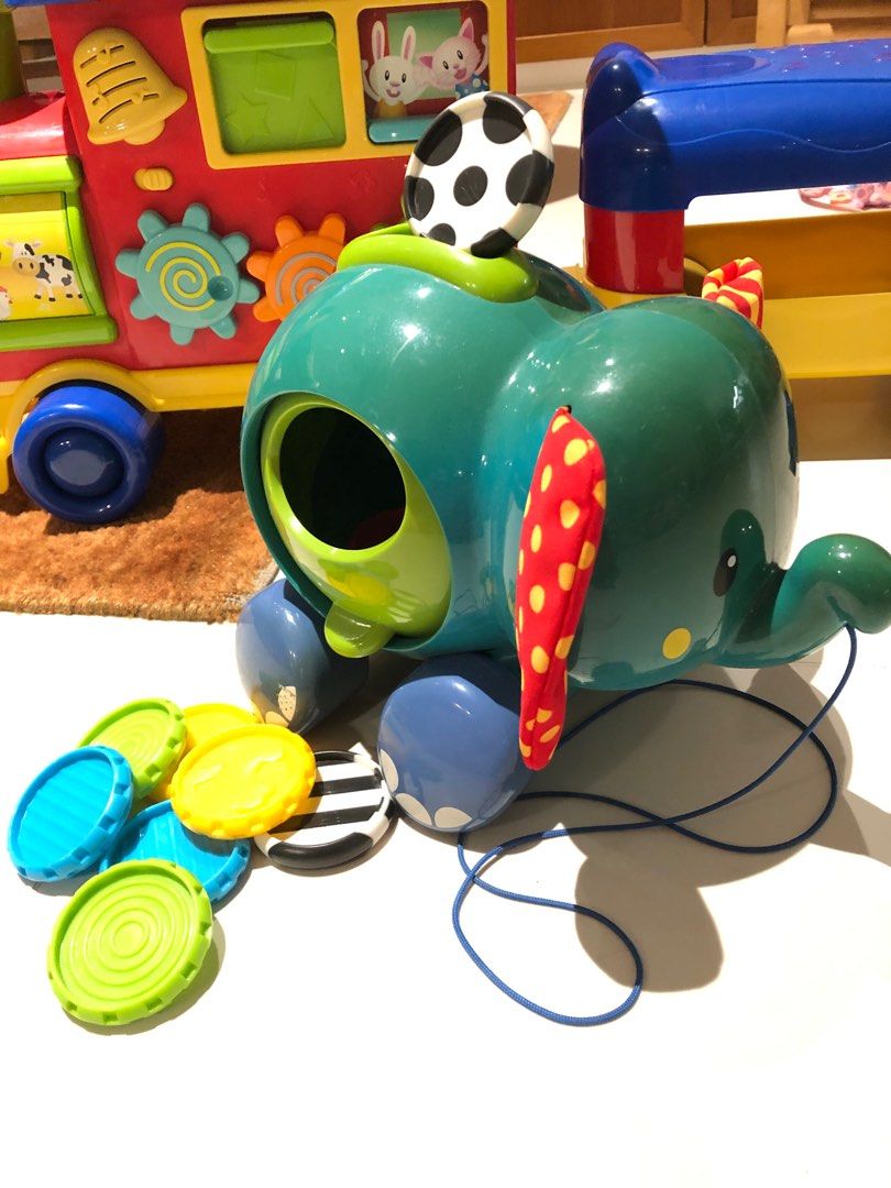 Vtech train pusher walker train music ride + free gift, Babies & Kids ...