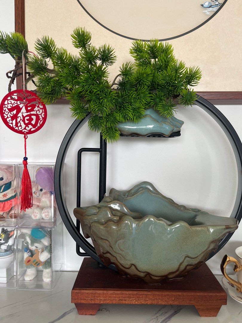 Water fountain Coffee table ornament, circulating water, with smoke ...