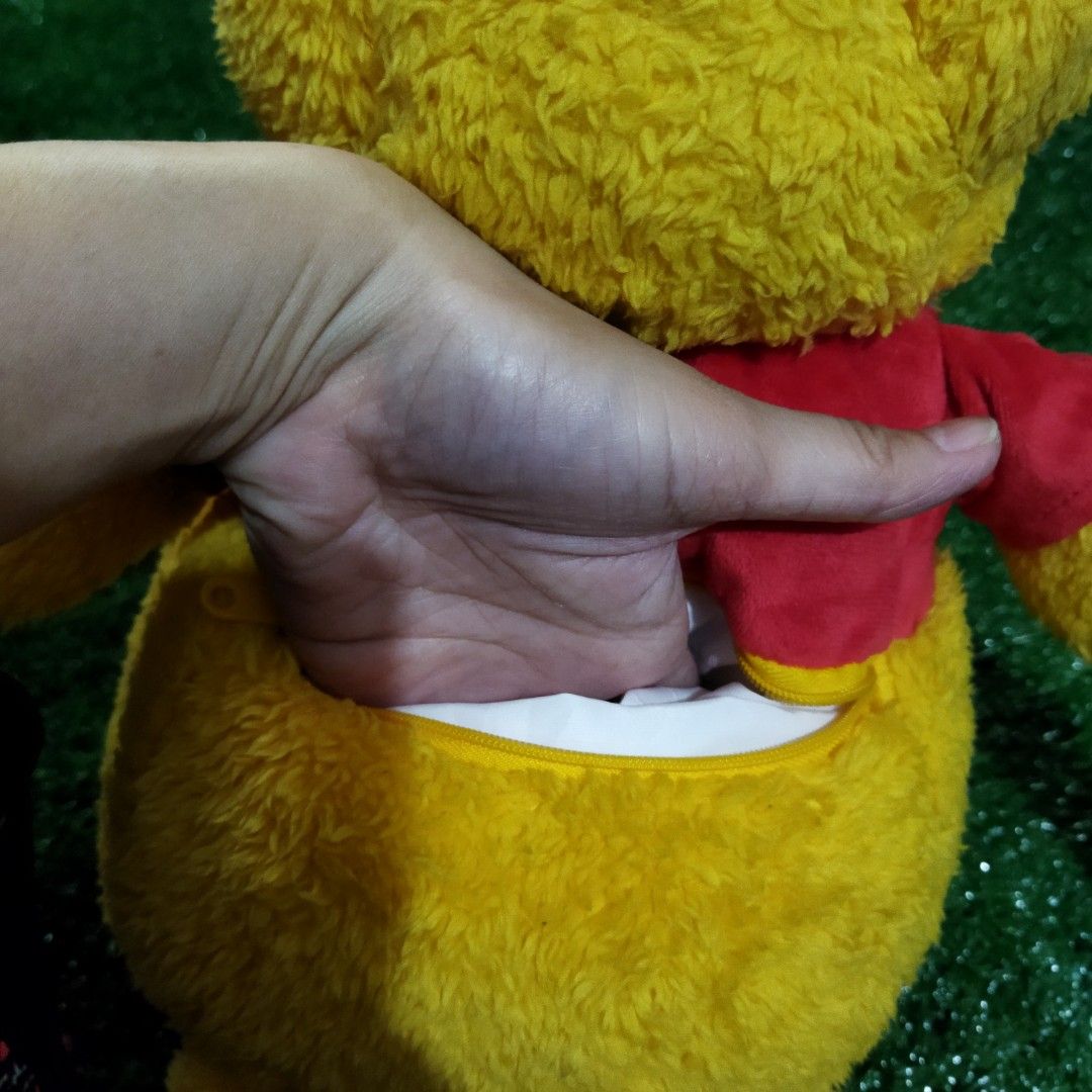 Winnie The Pooh Stuffed Toy Bag on Carousell