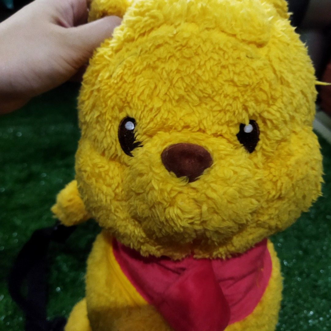 Winnie The Pooh Stuffed Toy Bag on Carousell