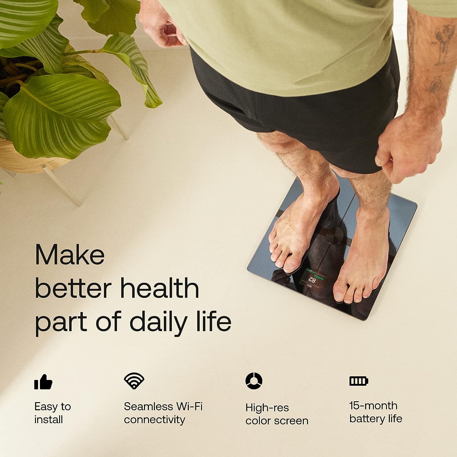 Withings Body Smart - WIFI Connected Scale with Advanced Body ...