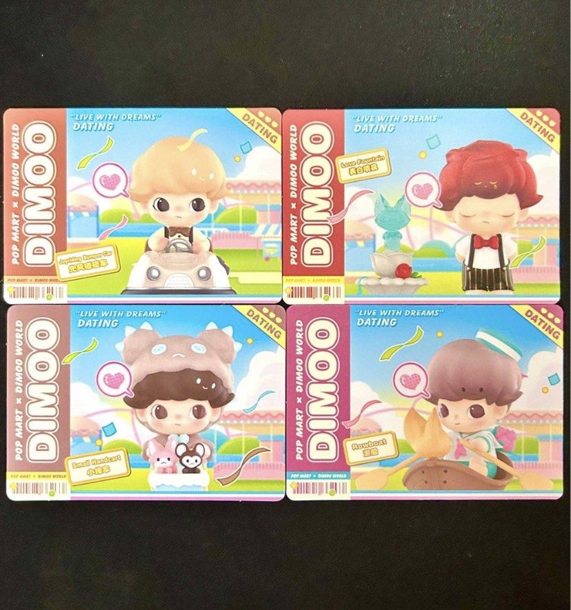 wts only bnif popmart dimoo dating series, Hobbies & Toys, Toys & Games ...