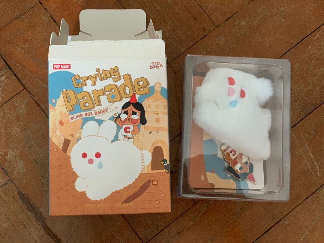 [wts] popmart crying parade badge candy monster dogbird blind box ...