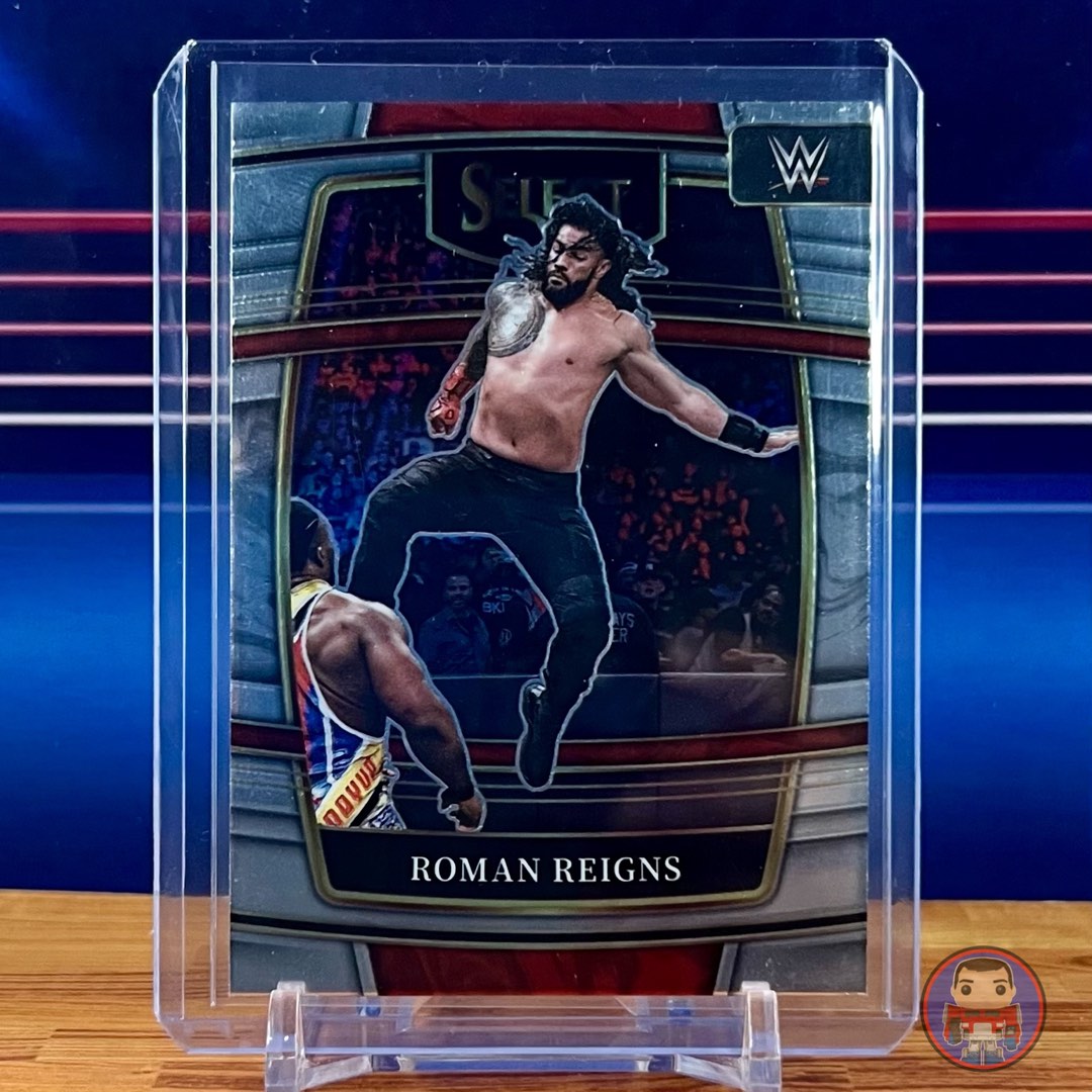 WWE Cards - Roman Reigns 2022 Panini Select #56 on Carousell