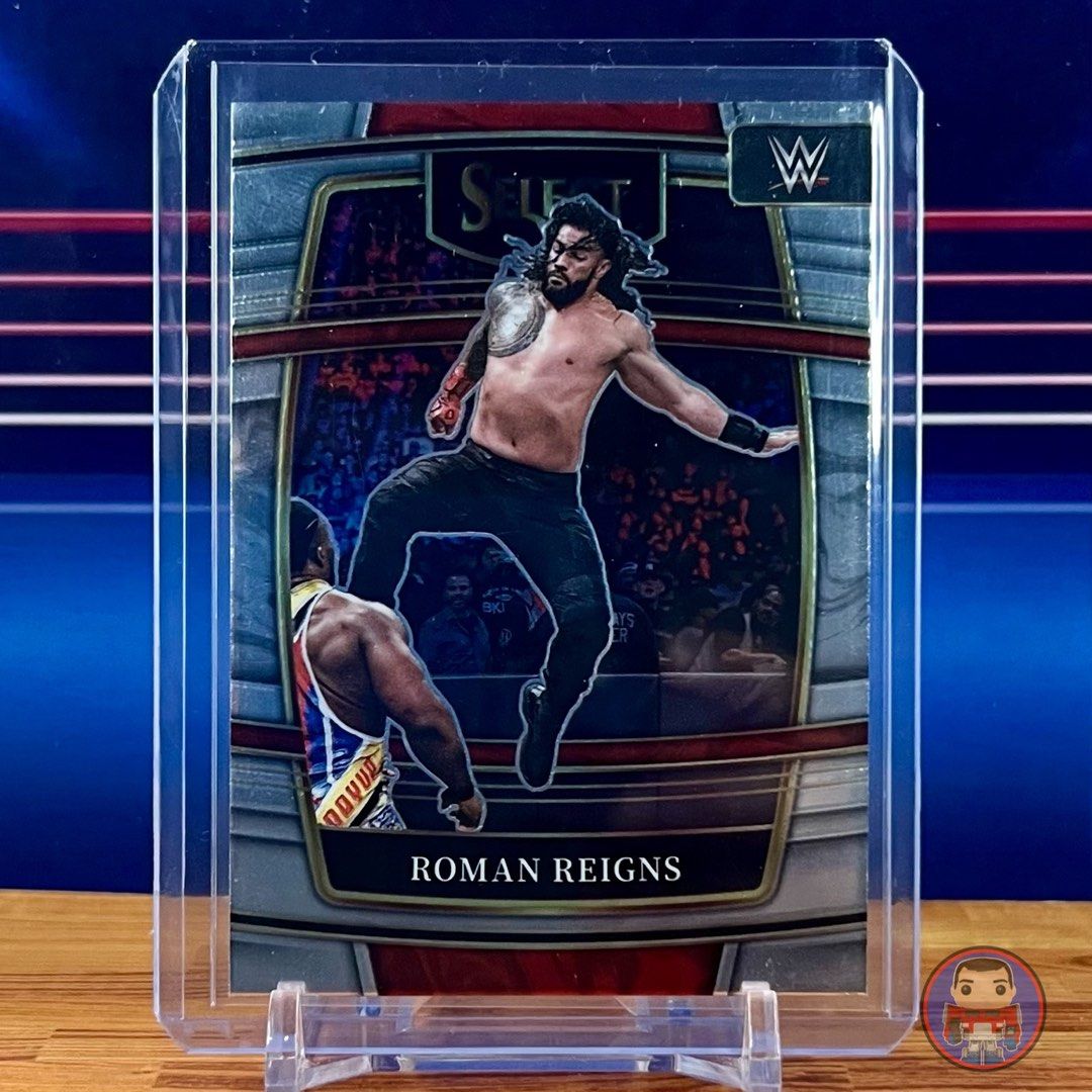 WWE Cards - Roman Reigns 2022 Panini Select #56 on Carousell