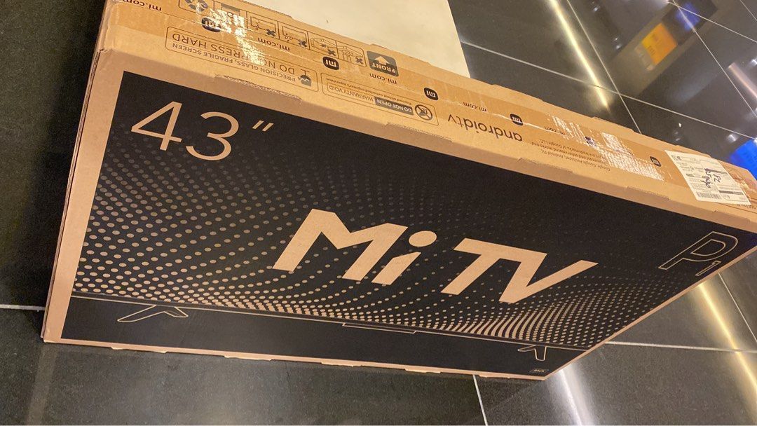 Xiaomi Mi TV 43" 4K Smart LED Android TV Netflix Google Playstore, TV ...