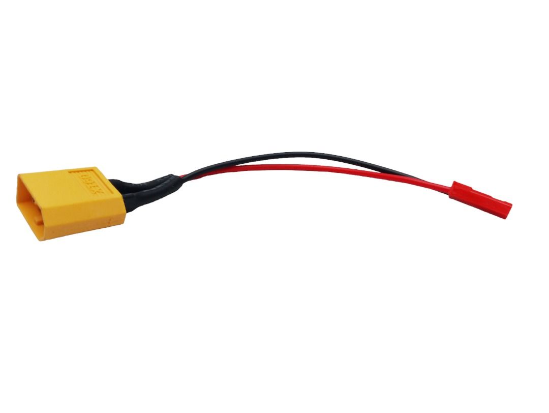 XT60 MALE/ FEMALE to JST CONNECTOR 2-PIN MALE/ FEMALE, BEST FOR CHARING ...
