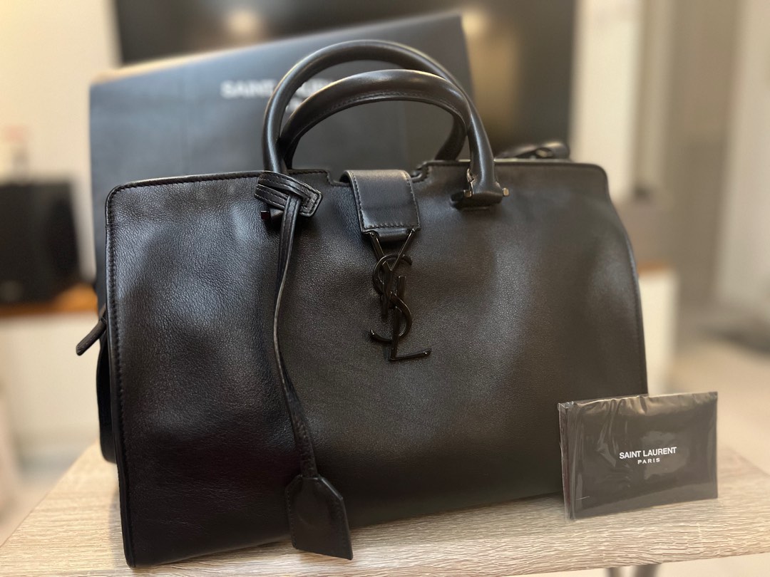 YSL Cabas Small in Black Hardware on Carousell