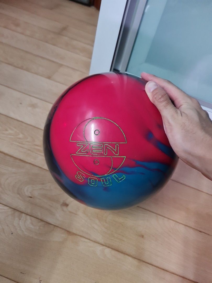 Zen Soul 14lbs bowling ball, Sports Equipment, Sports & Games ...