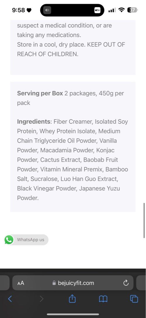 Zenso Kuro Daitto Chocolate, Health & Nutrition, Health Supplements ...