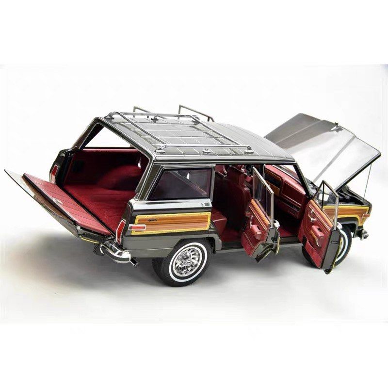 1/18 DD Model Jeep Wagoneer - Red, Brown, Sky Blue (full opening ...