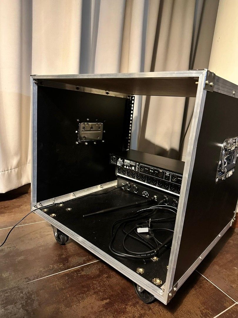 12U Rolling Rack, Audio, Other Audio Equipment on Carousell