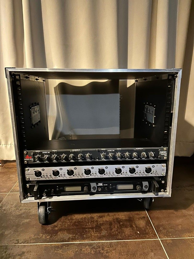 12U Rolling Rack, Audio, Other Audio Equipment on Carousell