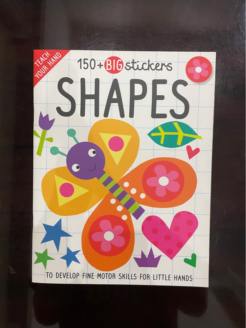 150+ big sticker shapes, Buku & Alat Tulis, Buku Anak-Anak di Carousell