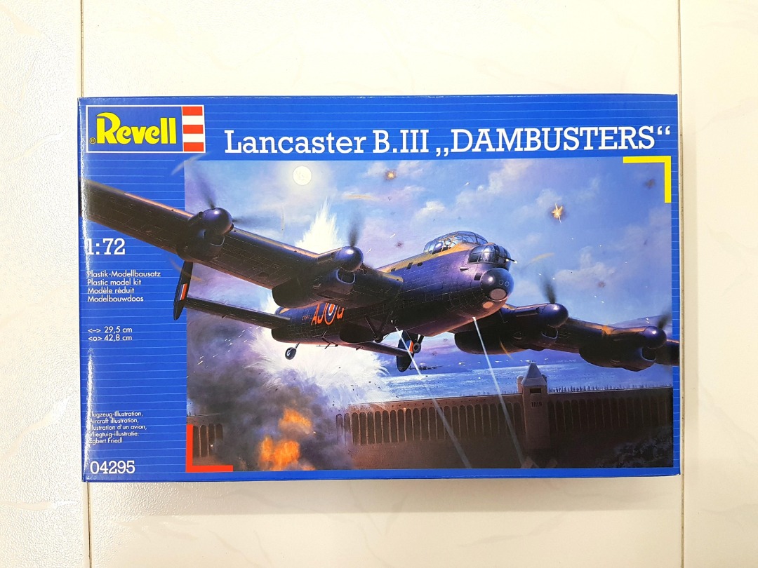 1/72 #04295 Revell Heavy Bomber Lancaster B-III "Dambusters" (Plastic ...
