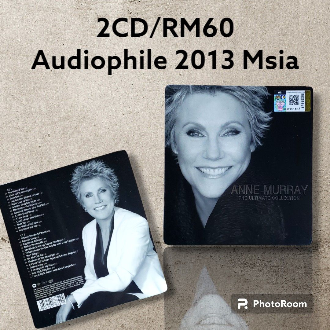 2CD / Audiophile 2013 Msia - ANNE MURRAY _ THE ULTIMATE COLLECTION ...
