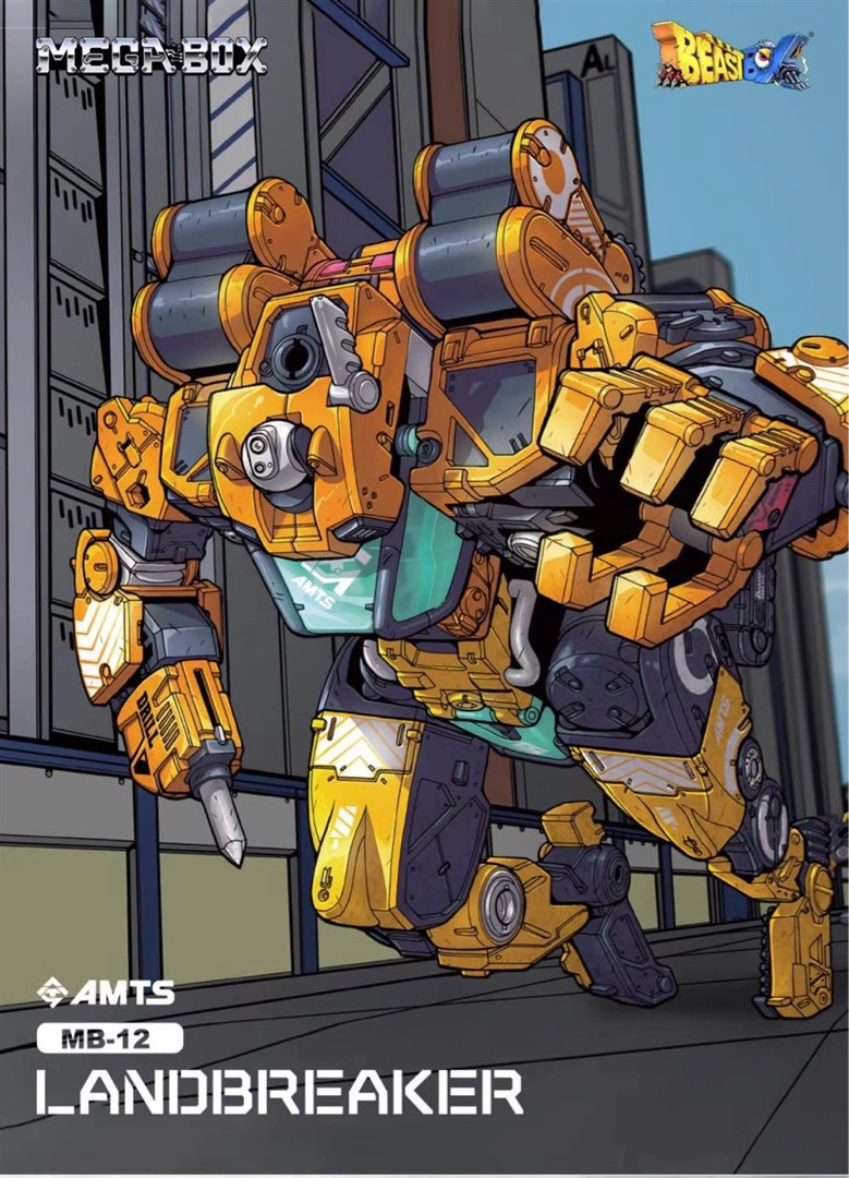 52toys Beastbox/ Megabox Landbreaker MB-12, Hobbies & Toys, Toys ...