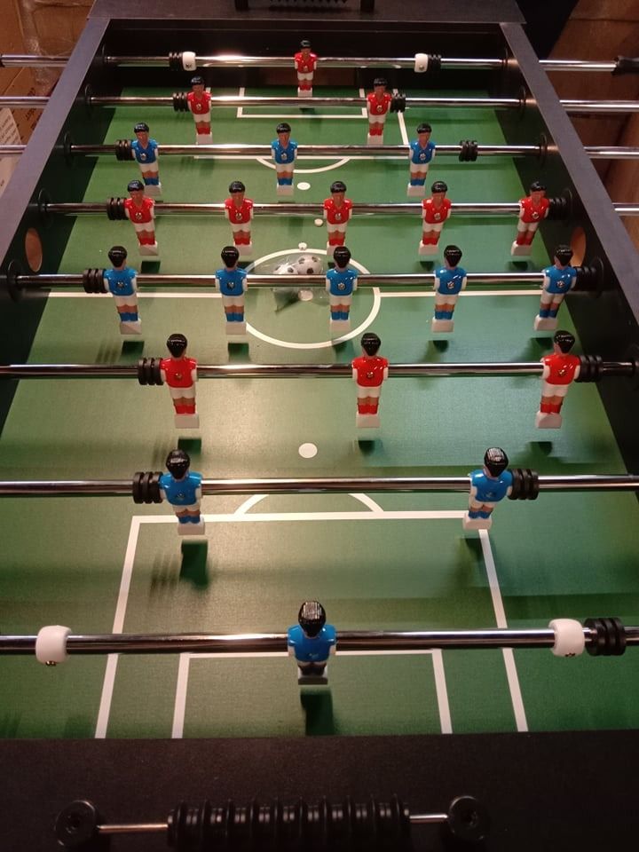 5ft Soccer Table Plain Black Color/Soccer Table/Gaming Table, Sports ...