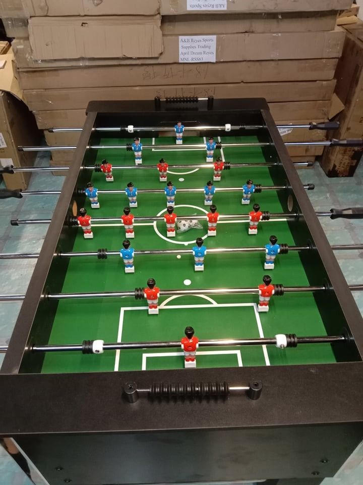 5ft Soccer Table Plain Black Color/Soccer Table/Gaming Table, Sports ...