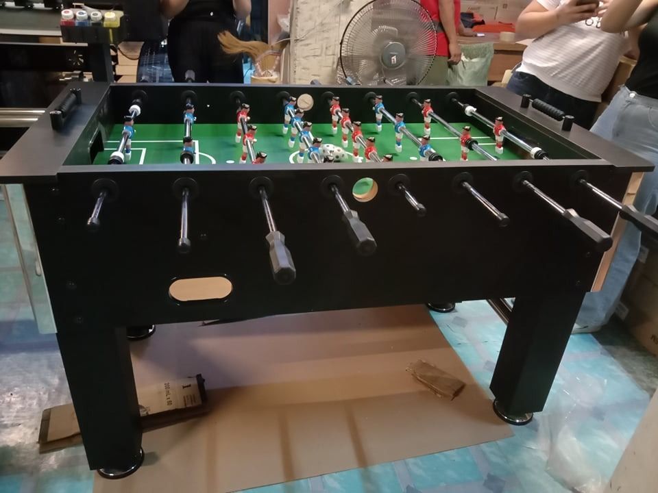 5ft Soccer Table Plain Black Color/Soccer Table/Gaming Table, Sports ...